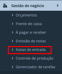 Como importar notas fiscais de entrada no sistema – Suporte Imprima Store