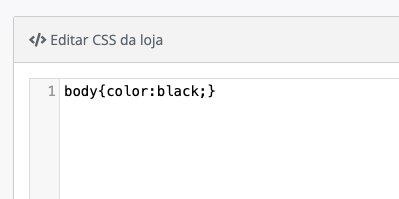 Como inserir códigos HTML, Javascript ou CSS customizados na loja ...